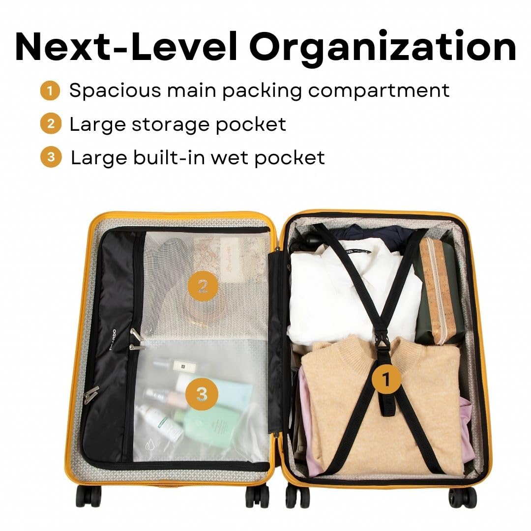 Ricardo Beverly Hills Cambria Hardside Expandable Luggage with TSA Loc ...