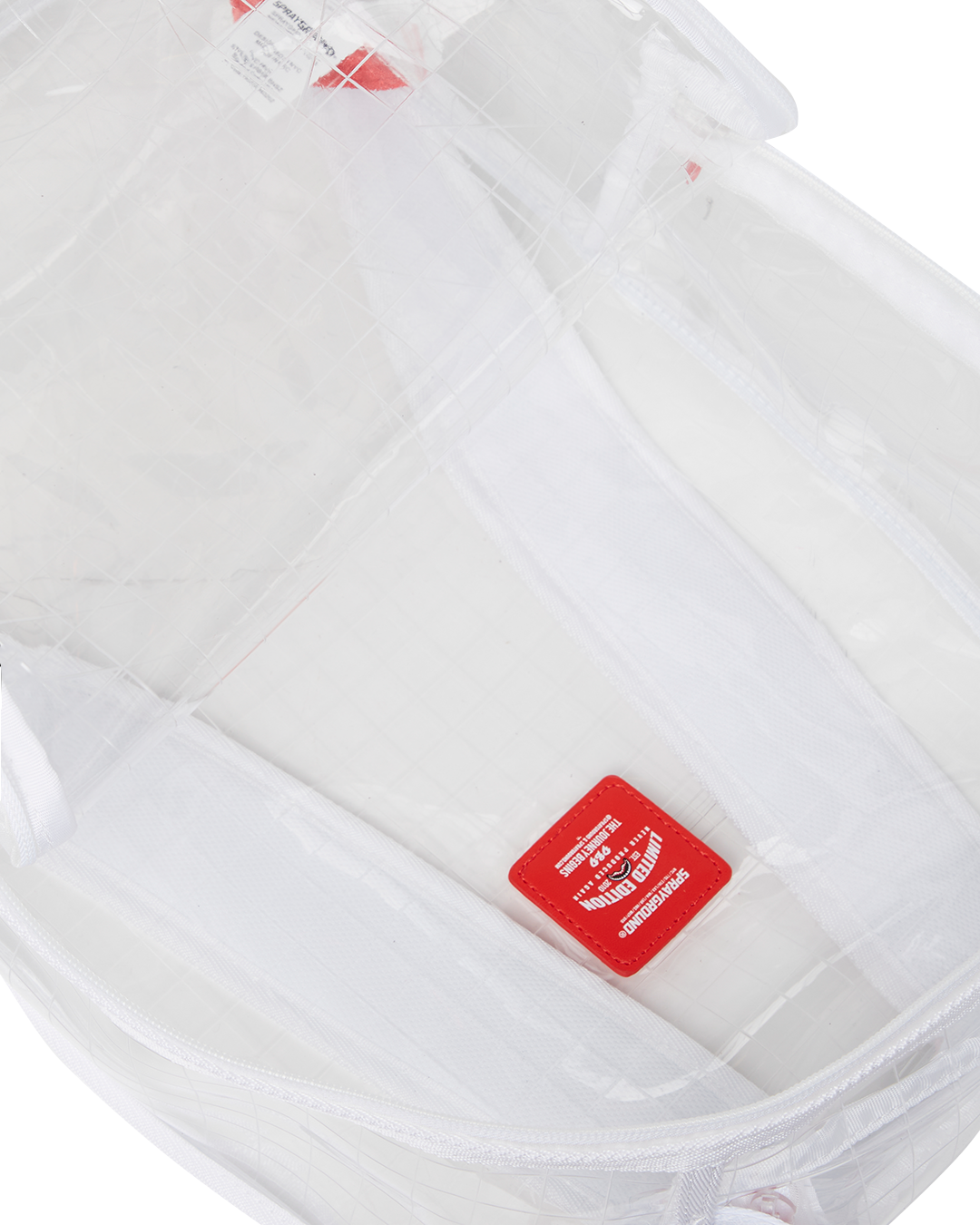 Sprayground DLXSV Backpack (Clear Embossed Sharks In Paris) – Luggage ...