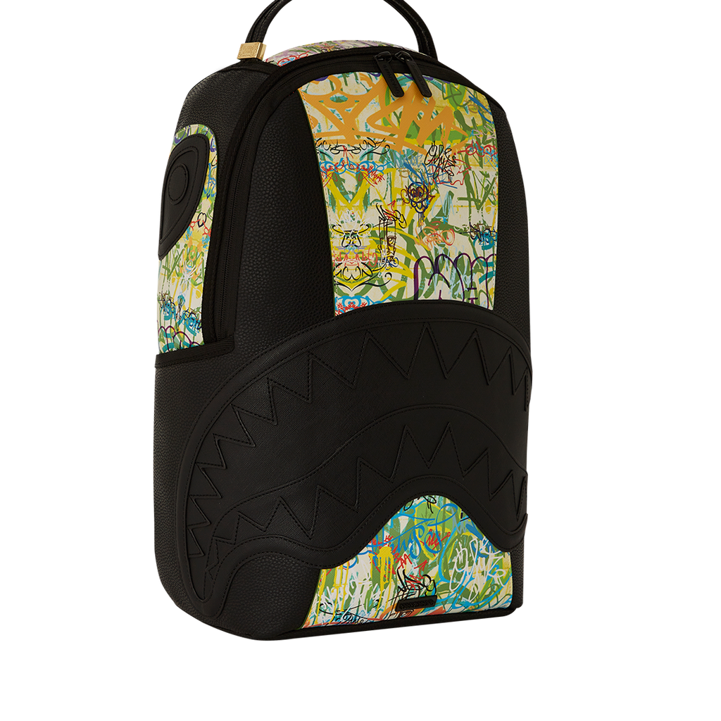 Sprayground Graffiti Backpack, Vivid Raceway Graffiti – Luggage Online
