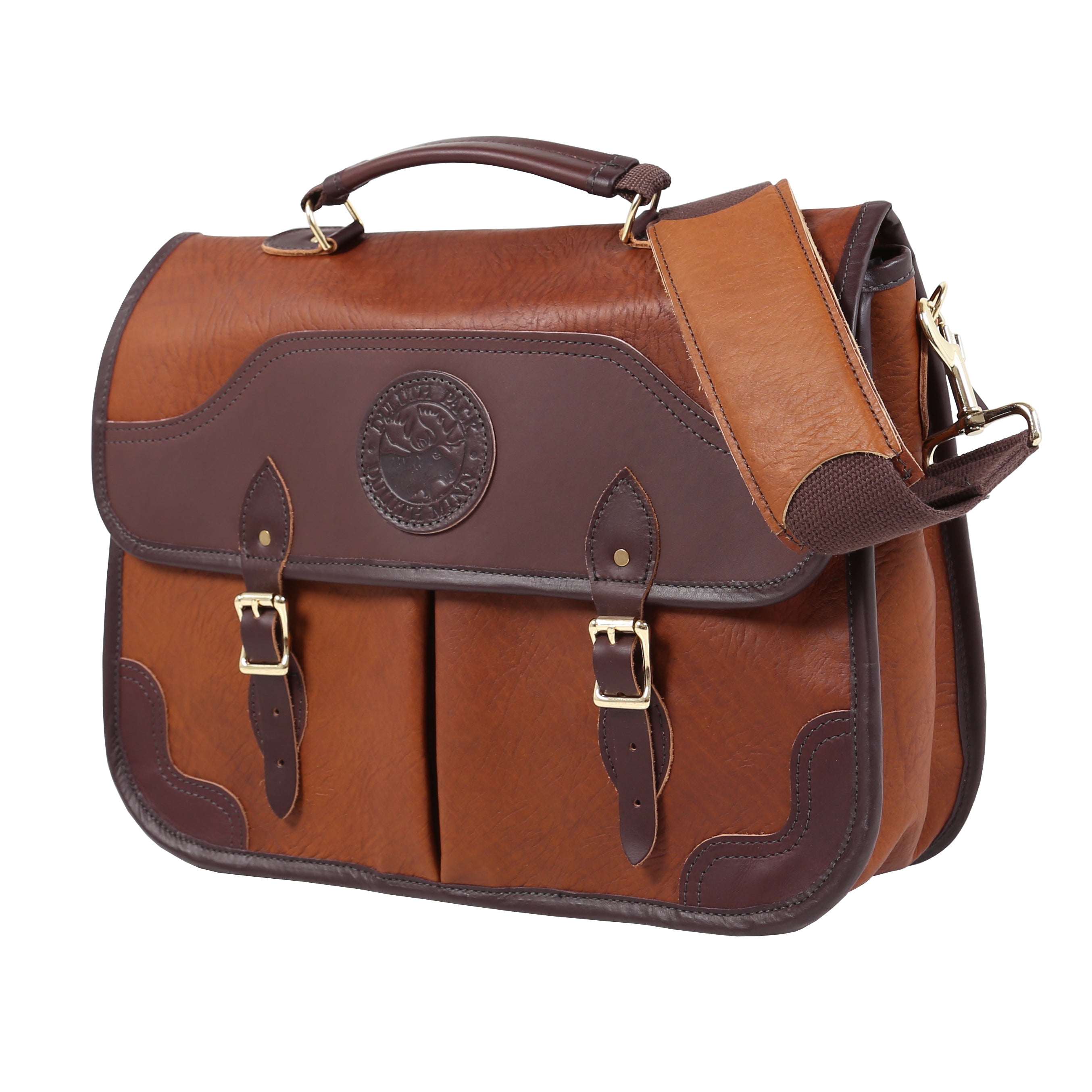 Duluth Pack Executive Portfolio Bison Leather – Luggage Online